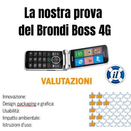 La prova (deludente) del Brondi boss 4G, un telefono tutt'altro che da anziani | il Salvagente